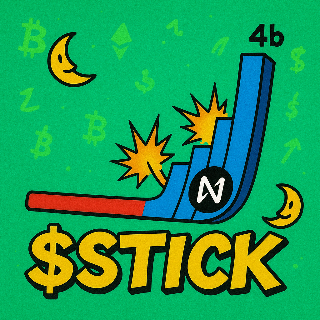 Hockey Stick Pump (STICK) - Meme Cooking