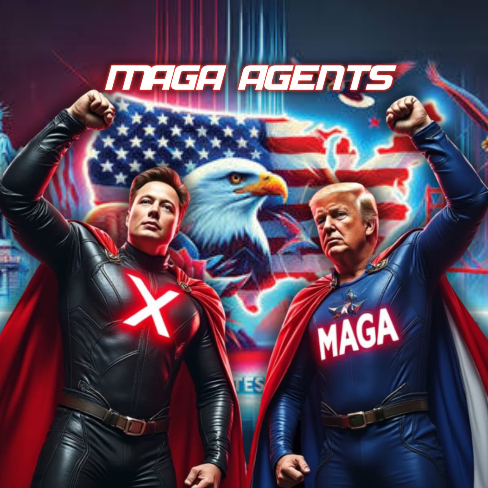 MAGA AGENTS (MAGA) - Meme Cooking